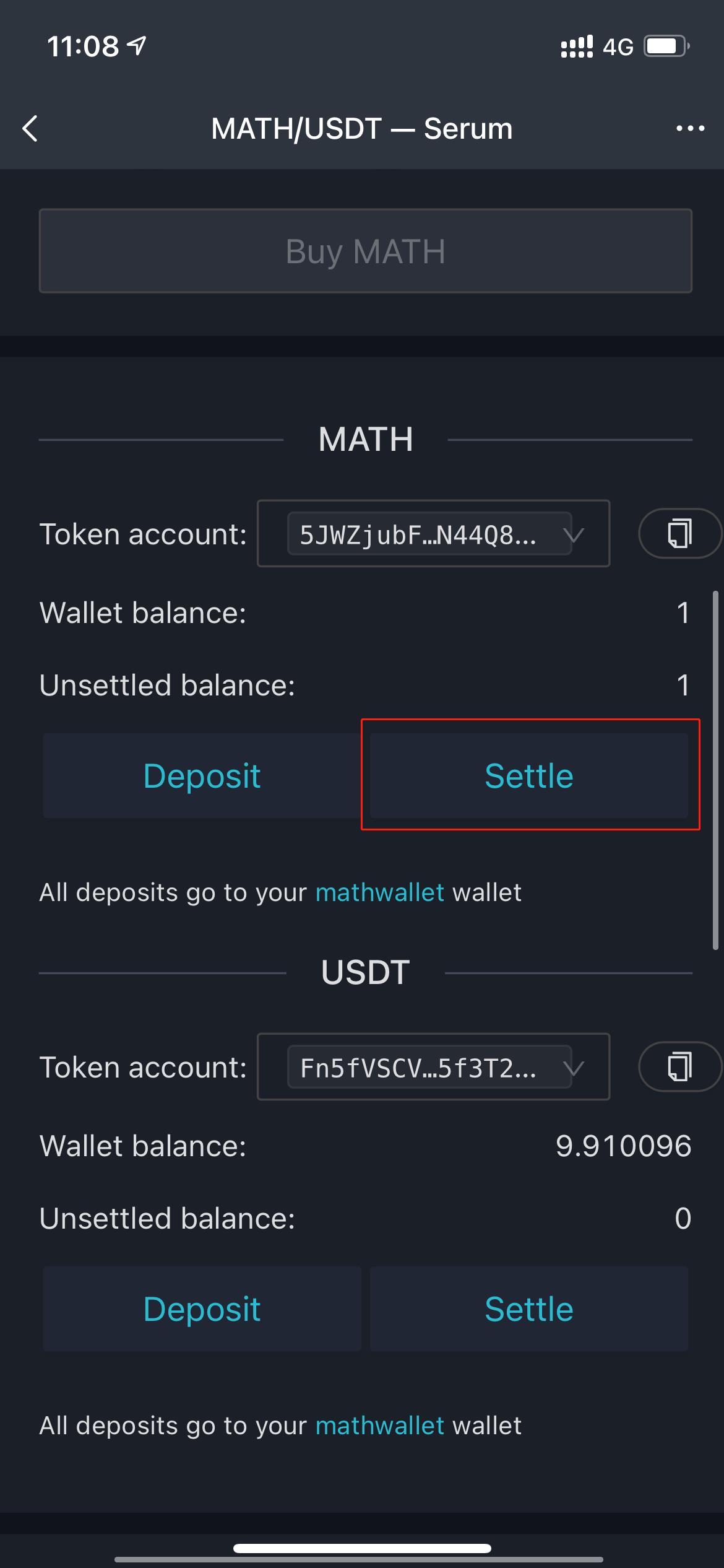 Serum DEX user guide – MathWallet